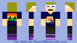 Raver Dude Minecraft Skin