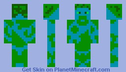 world steve Minecraft Skin