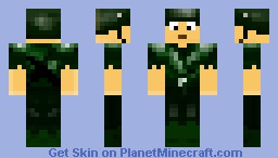 World War 2 Soldier Minecraft Skin
