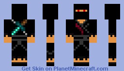 wounded ninja Minecraft Skin