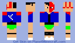 wrestler Minecraft Skin