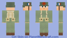 WW2 Free French Infanterie Minecraft Skin