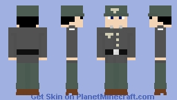 WW2/WWII German soldier Minecraft Skin
