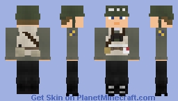 WW2 U.S Landing Craft Pilot Minecraft Skin