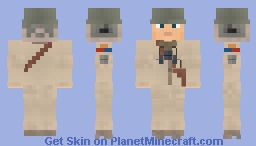 WW2 U.S tank Crew (3rd Armored Division) (Redo) Minecraft Skin