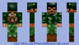 ww2 soldier Minecraft Skin