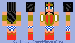 wonder woman Minecraft Skin