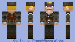 WW1 German Soldier Minecraft Skin