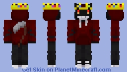 XDEMON skin Minecraft Skin