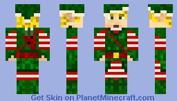 Christmas Elf Minecraft Skin