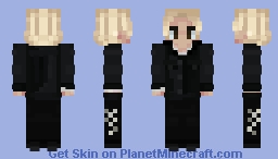 xQc + no bag Minecraft Skin
