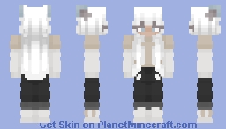 Wolf Sky Minecraft Skin