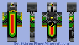 Rasta warrior Minecraft Skin