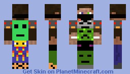 Npc Guyhunter Of Zombi.Creeper.Ender-Men.Herobrine.Ocelot.Laven.Ifrit ...