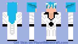 grimmjow resurrection state Minecraft Skin