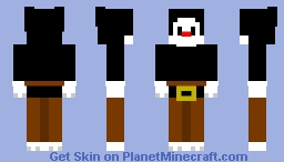 Simplistic Yakko Skin Minecraft Skin