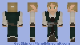 Merchant Elf Minecraft Skin