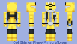 Yellow Buster (Tokumei Sentai Go-Busters) Minecraft Skin