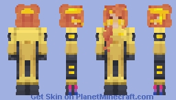 Yellow Gem Minecraft Skin