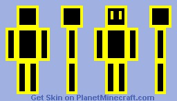 Yellow Guy Minecraft Skin
