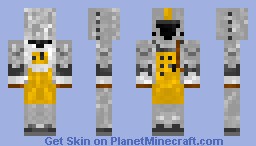 Yellow Knight Minecraft Skin