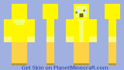 Yellow thingy from Regretevator (For the yellow jam!) Minecraft Skin