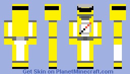 Yellow Operation Overdrive Ranger Minecraft Skin