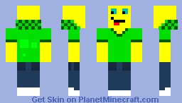 yellow smiley Minecraft Skin