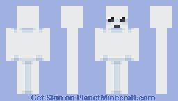 Baby Harp Seal Minecraft Skin