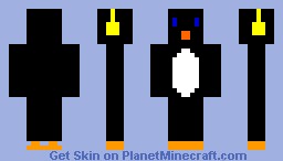Earmuff penguin Minecraft Skin
