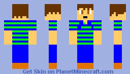 Young boy Minecraft Skin