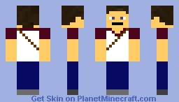 Young Nathan Drake (Uncharted 3) Minecraft Skin