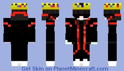 Red demon boy skin Minecraft Skin