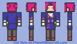 Yugioh - Tour Guide from the Underworld (Outline) Minecraft Skin