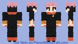 Yuji Itadori - [ Jujutsu Kaisen ] Minecraft Skin