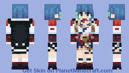 Inspector Yuna Alter (Guardian Tales) Minecraft Skin