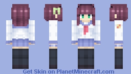 Nakamura Yuri 「仲村 ゆり」 Minecraft Skin