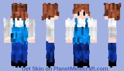 suspenders steve Minecraft Skin