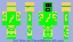 Man in troll suit Minecraft Skin