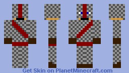 knight(with helmet) Minecraft Skin