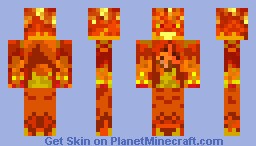 Lava Minecraft Skin