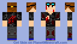 survivor bleeding Minecraft Skin
