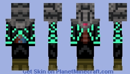 Zant - Twilight Princess (Removable Helmet) Minecraft Skin