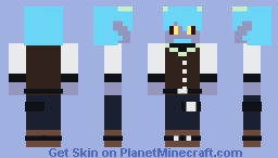 Shark Boy Minecraft Skin