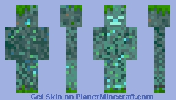 Drowned zombie Minecraft Skin