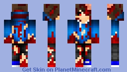 ben Blue? zombie blood Minecraft Skin