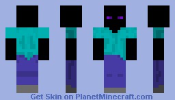Ender-zombie Minecraft Skin