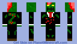 zombie no head Minecraft Skin