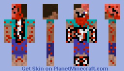Zombie Steve Minecraft Skin