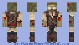 Zombiefied survivor Minecraft Skin